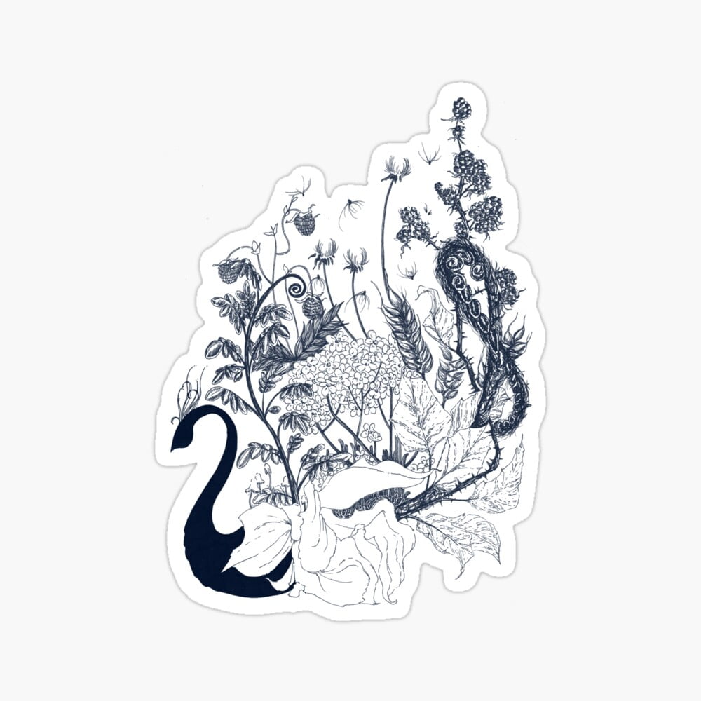 Kira .2846 Sticker - Floralia - Hot Trending Vinyl Sticker - Walmart.com