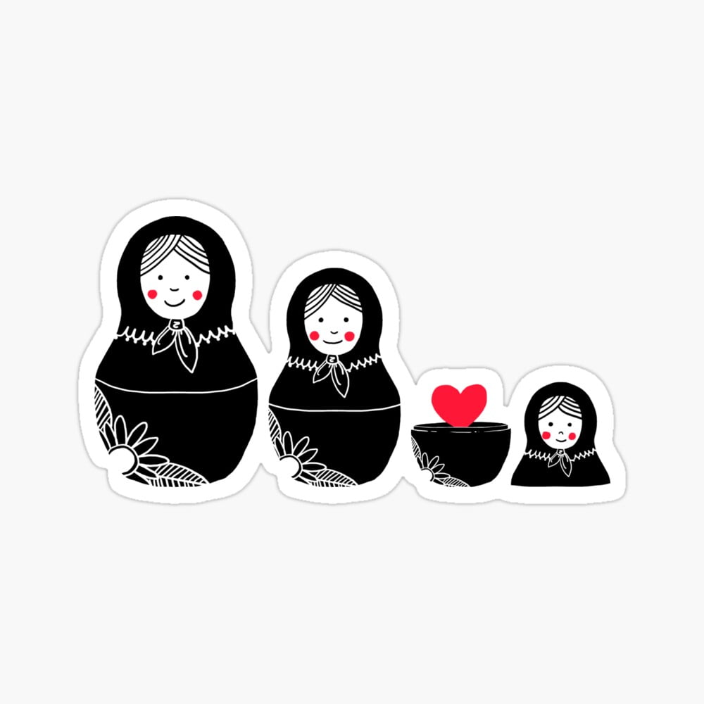 Kira .3315 Sticker - Love Inside - Hot Trending Vinyl Sticker - Walmart.com