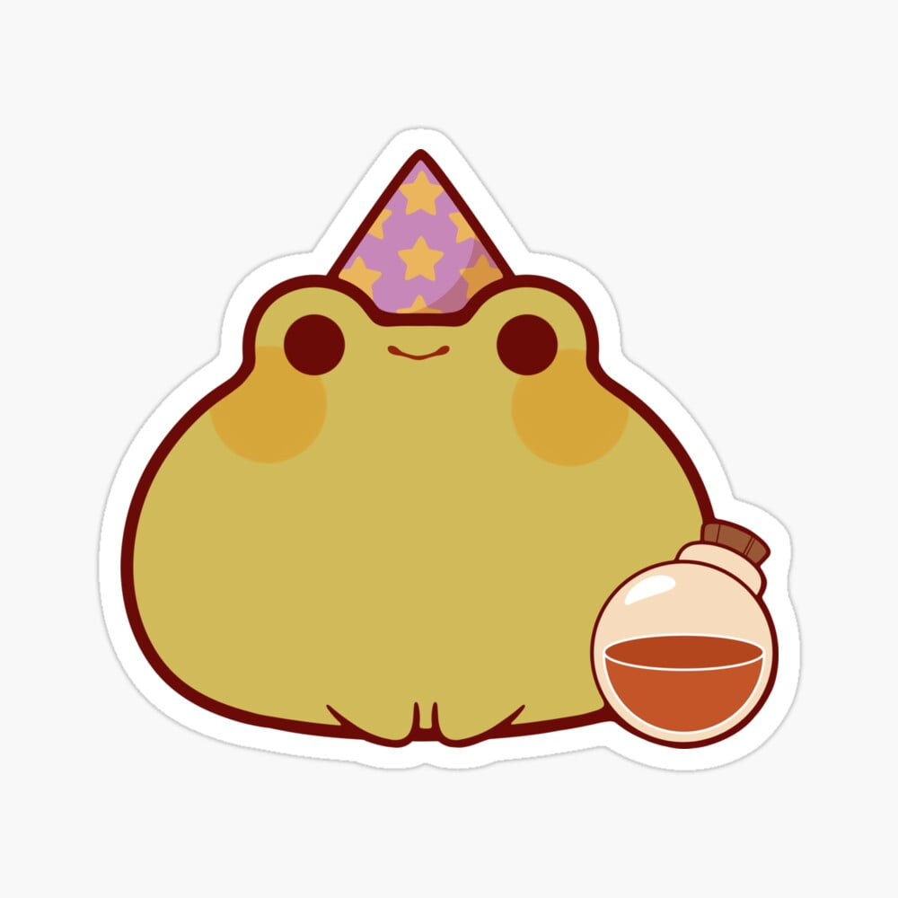 Kira .3518 Sticker - The Wizard Frog - Hot Trending Vinyl Sticker ...
