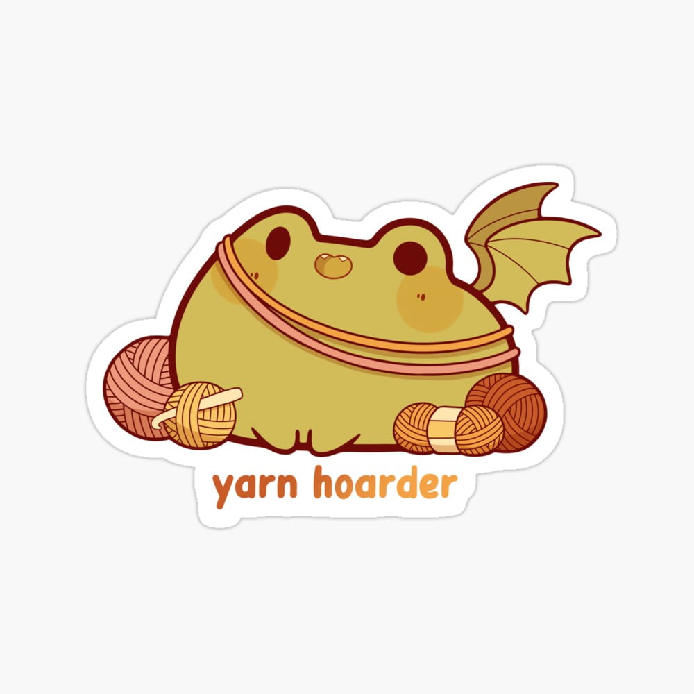Kira .3588 Sticker - Yarn Hoarder - Hot Trending Vinyl Sticker ...