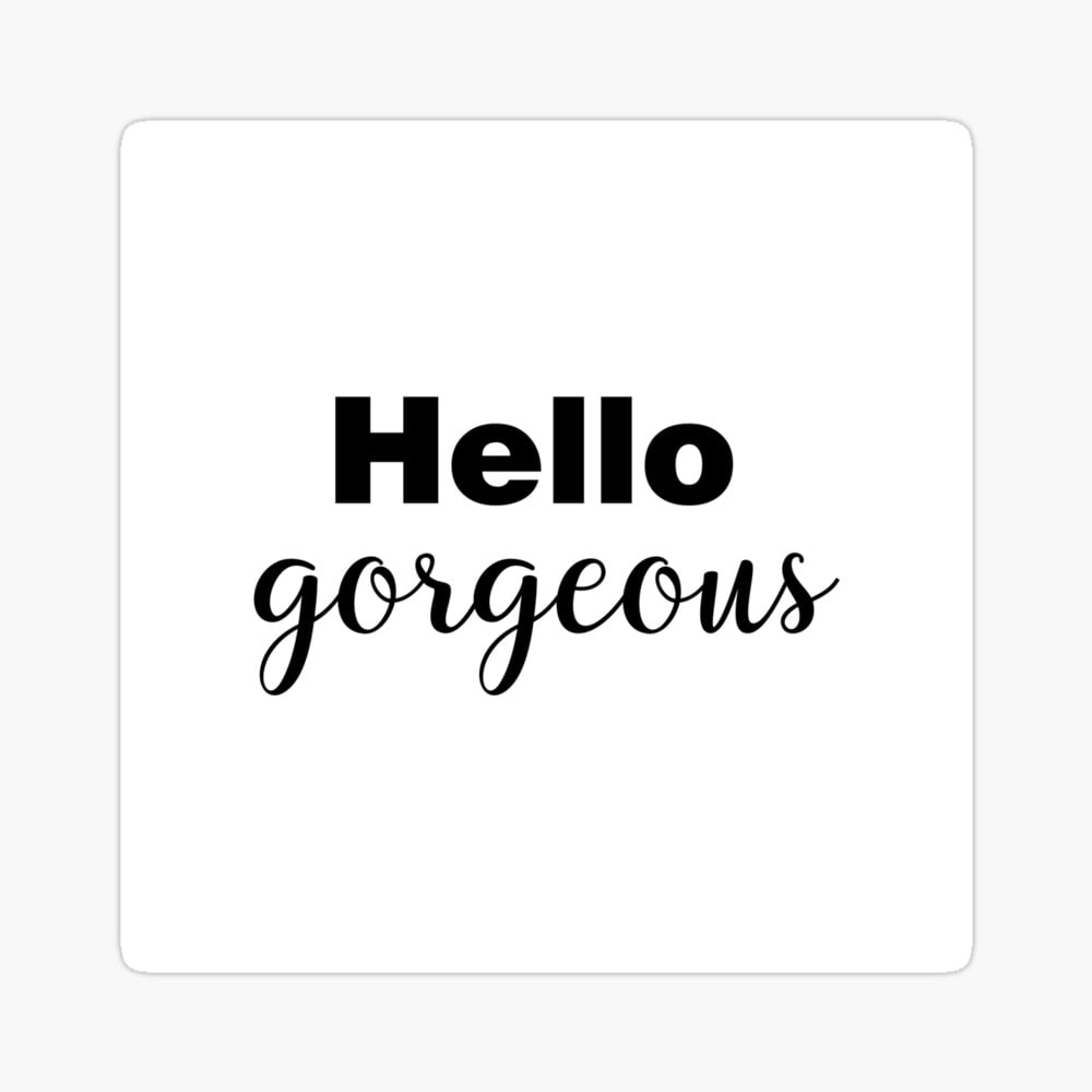 Kira .3797 Sticker - Hello Gorgeous - Hot Trending Vinyl Sticker ...