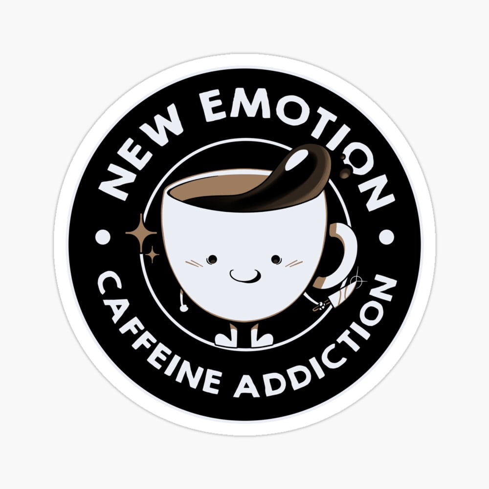 Kira .3926 Sticker - New Emotion: Caffeine Addiction - Hot Trending ...