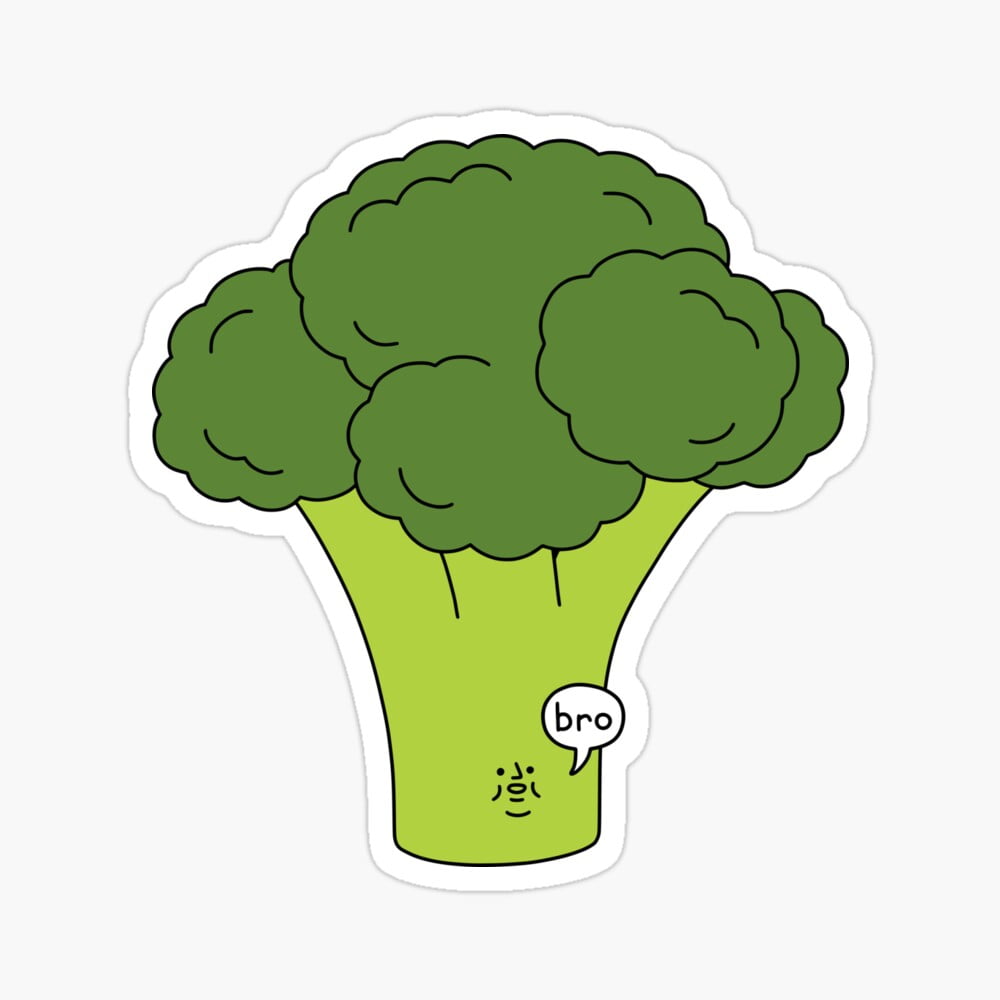 Kira .4552 Sticker - Broccoli Bro - Hot Trending Vinyl Sticker ...