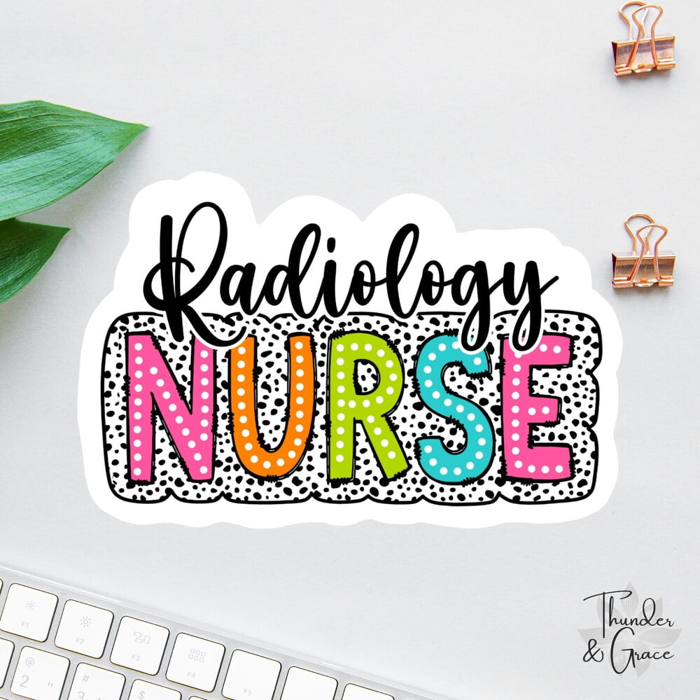Kira .487 Sticker - Radiology Nurse, Born To Be A Nurse, Registered ...