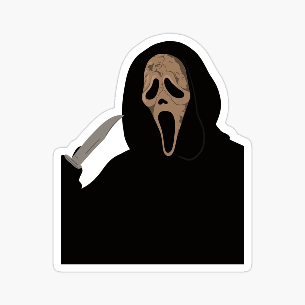 Kira .4910 Sticker - Ghost Face - Hot Trending Vinyl Sticker - Walmart.com