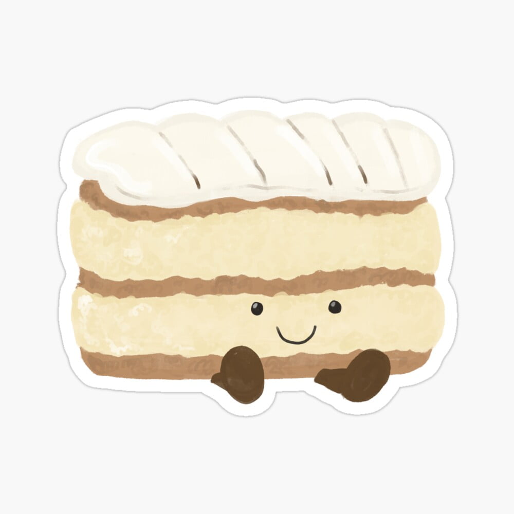 Kira .4954 Sticker - Vanilla Slice - Hot Trending Vinyl Sticker ...