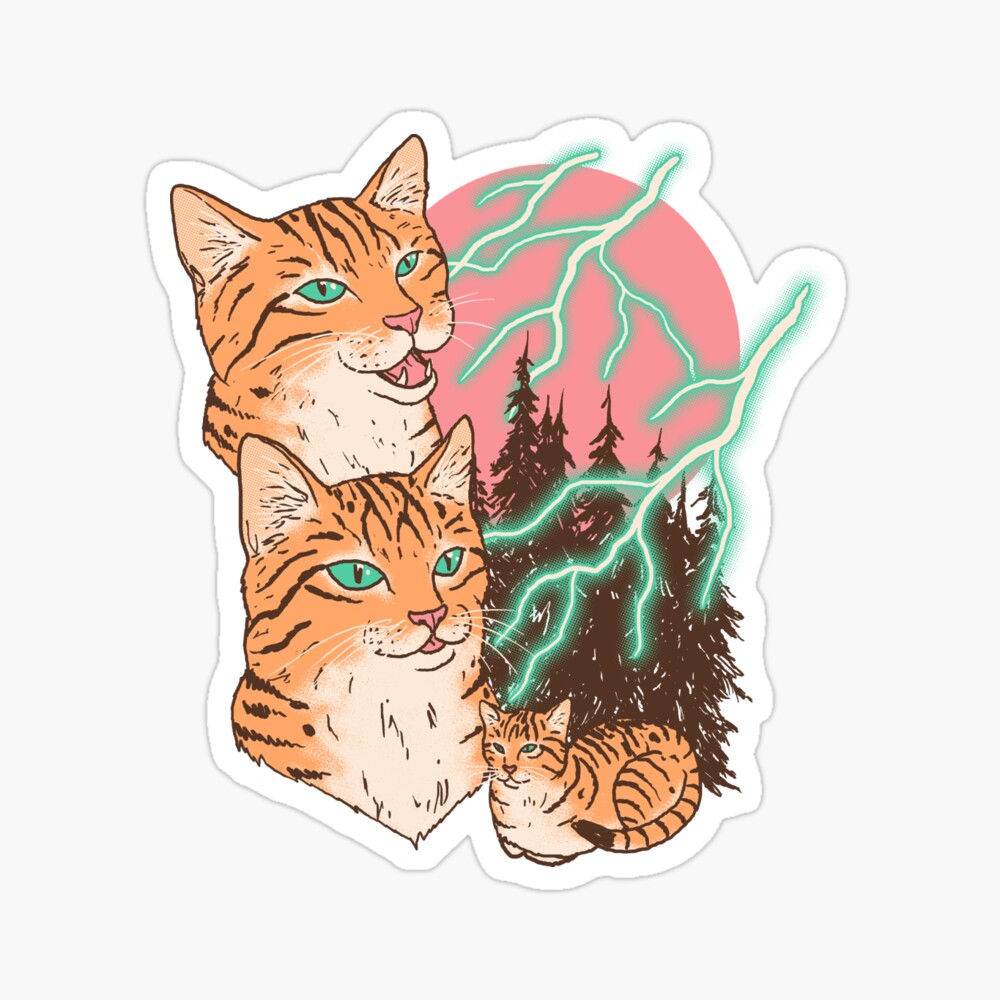 Kira .5332 Sticker - Electric Tigers - Hot Trending Vinyl Sticker ...