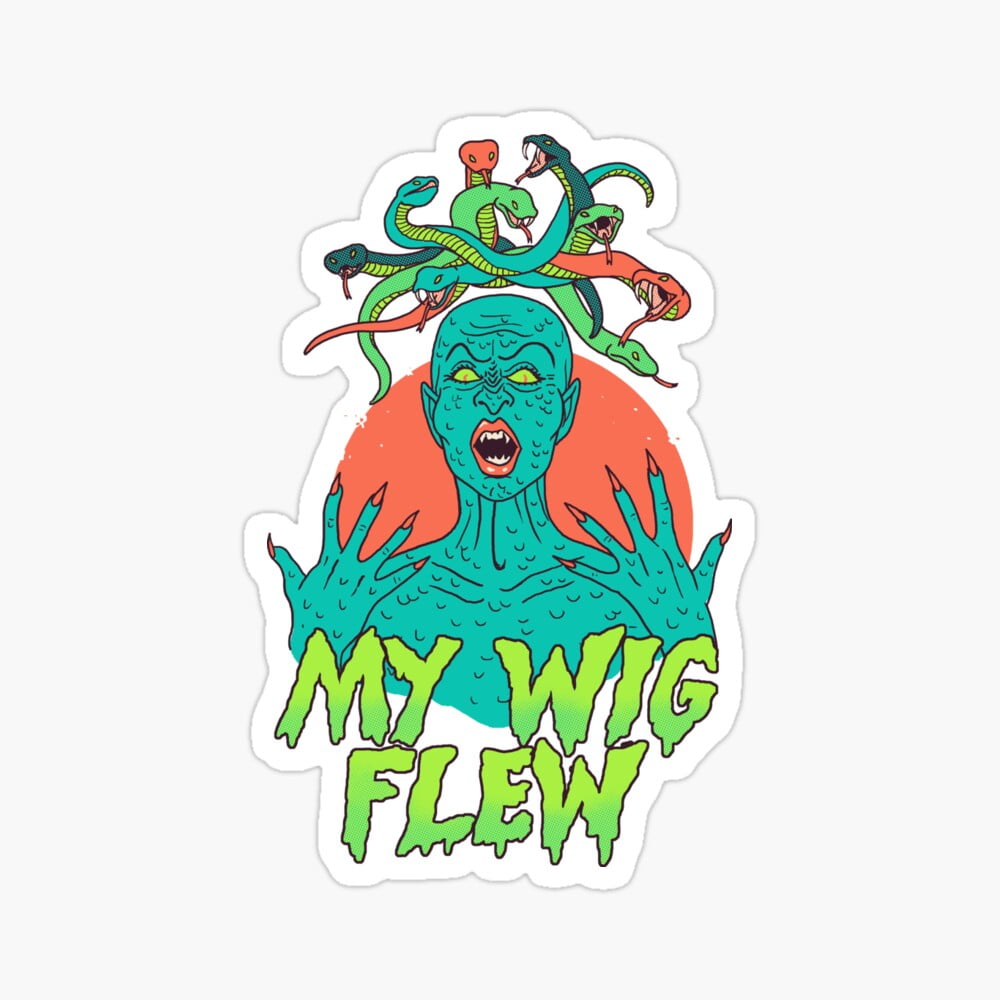 Kira .5490 Sticker - My Wig Flew - Hot Trending Vinyl Sticker - Walmart.com