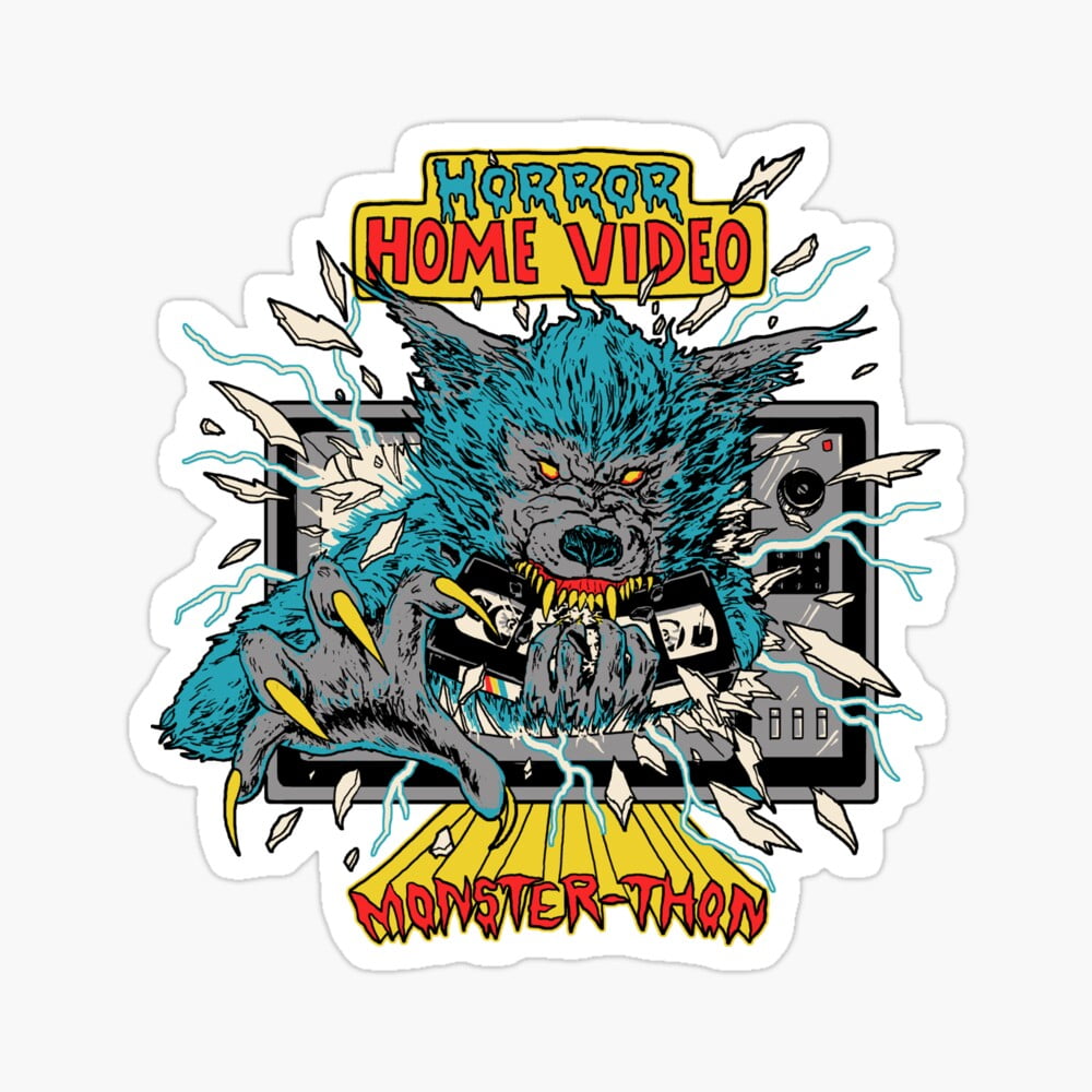 Kira .5520 Sticker - Horror Home Video Monster-Thon - Hot Trending ...
