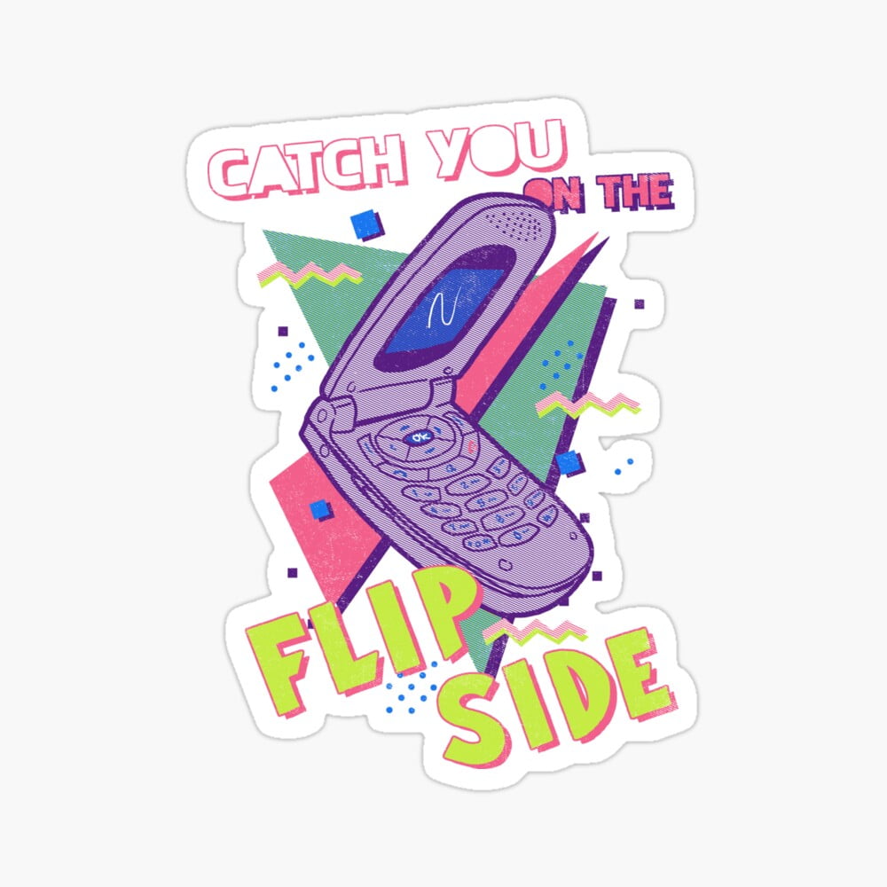 Kira .5557 Sticker - Flip Side - Hot Trending Vinyl Sticker - Walmart.com