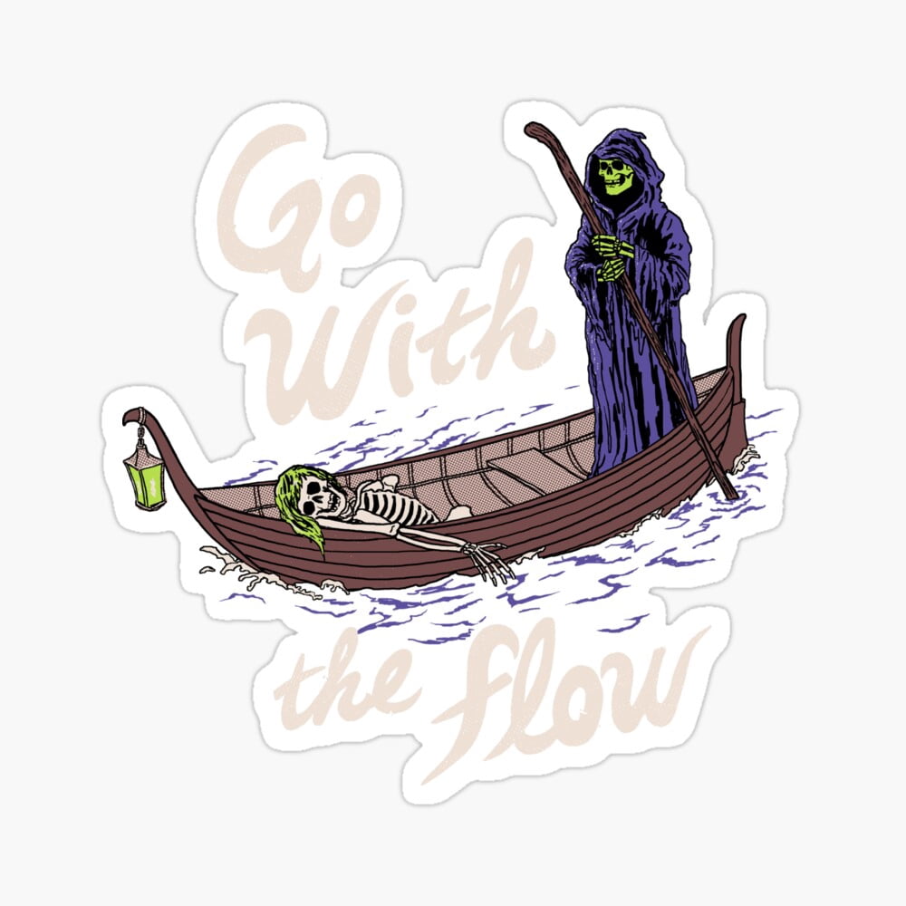 Kira .5699 Sticker - Go With The Flow - Hot Trending Vinyl Sticker ...