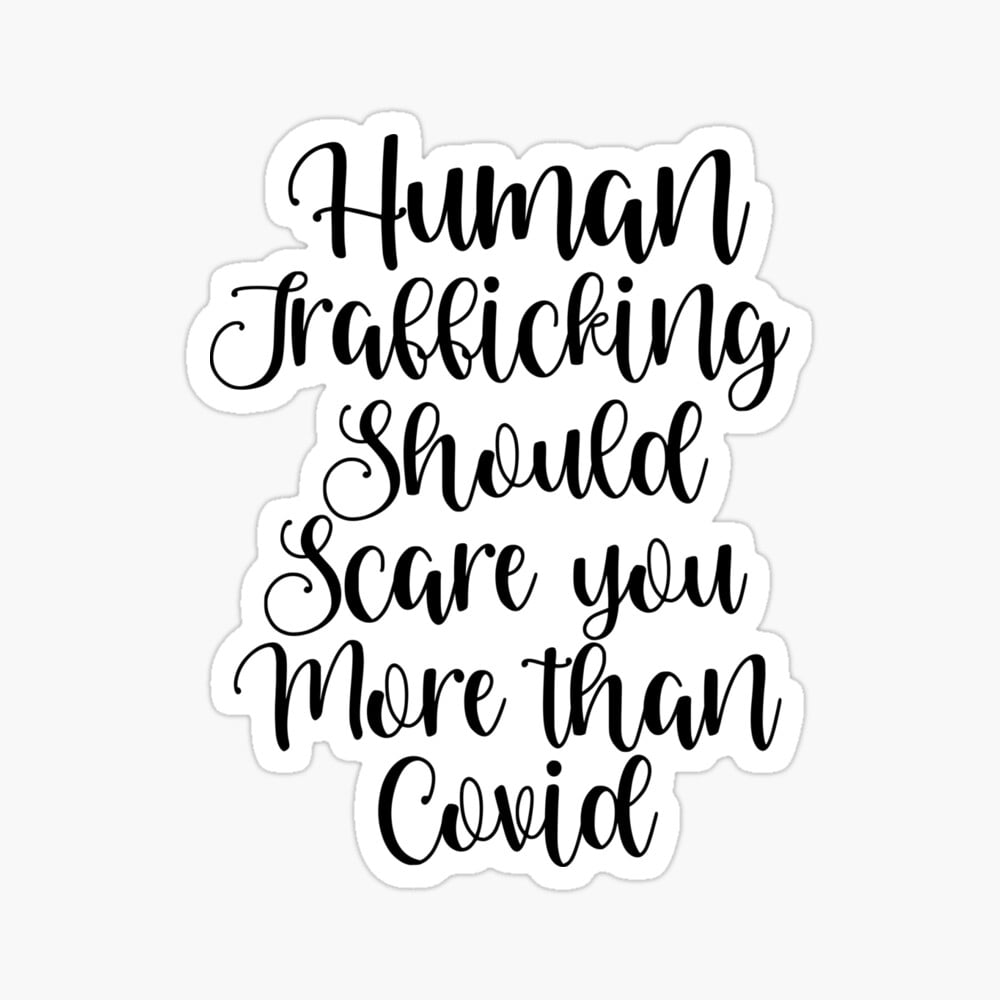 Kira .5946 Sticker - Save The Children End Human Child Trafficking ...