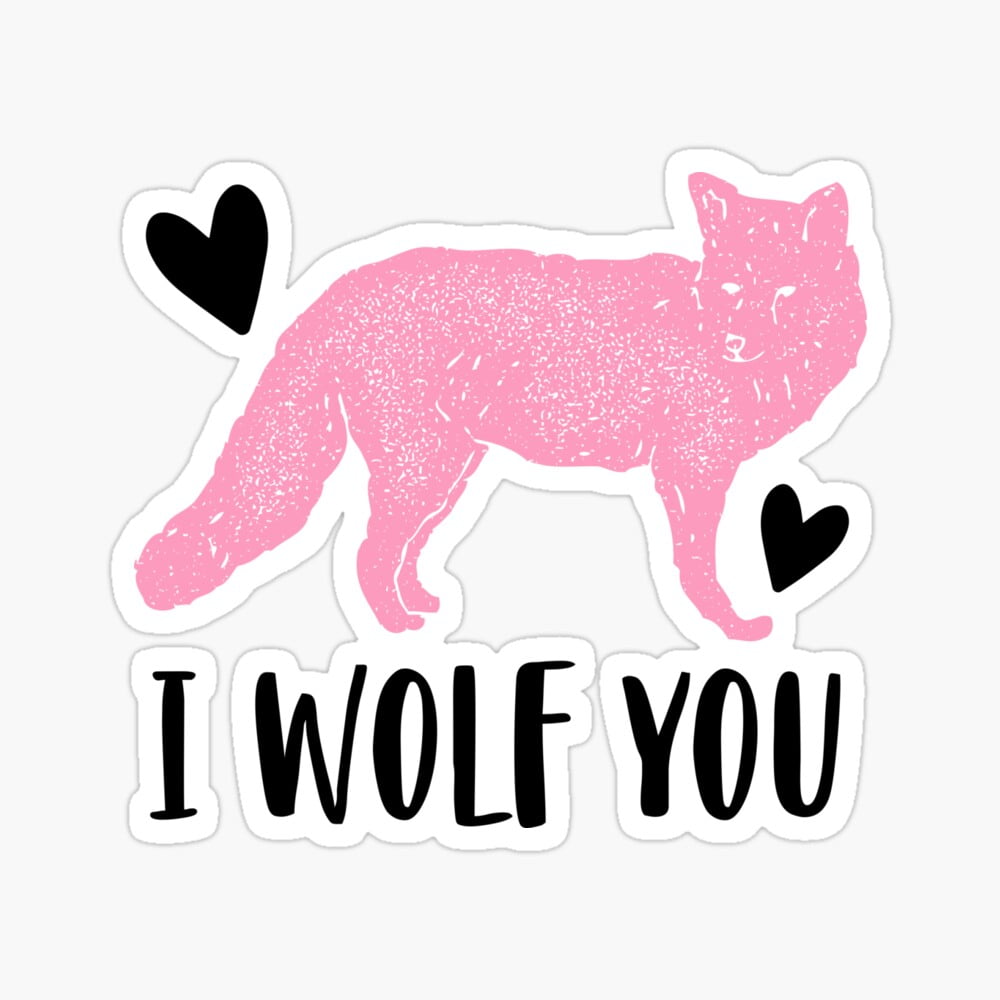 Kira .6204 Sticker - I Wolf You Joe Goldberg Netflix You Series Fan ...