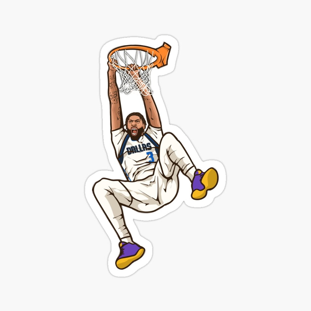 Kira .6253 Sticker - Anthony Davis Dallas Dunk - Hot Trending Vinyl ...