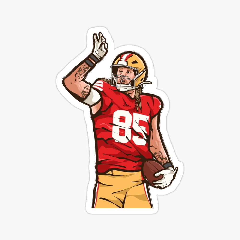 Kira .6322 Sticker - George Kittle First Down Celebration - Hot ...