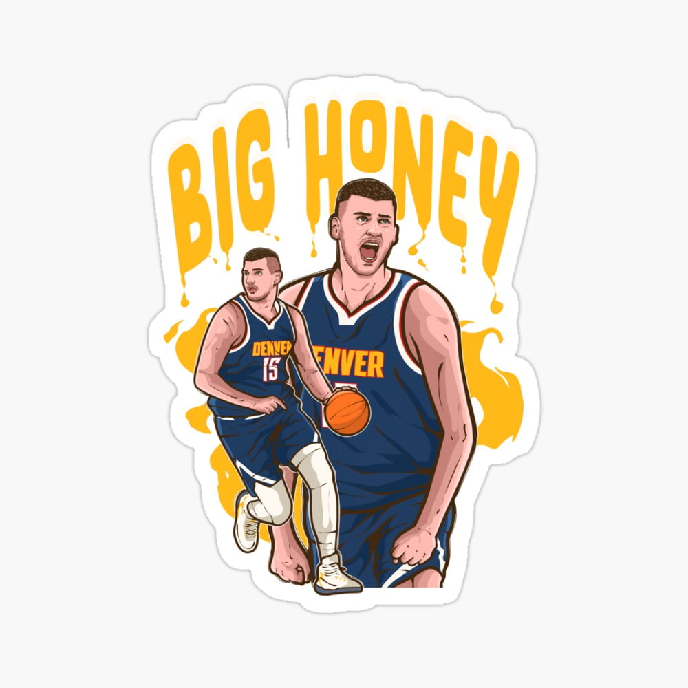Kira .6439 Sticker - Nikola Jokic Big Honey - Hot Trending Vinyl Sticker - Walmart.com