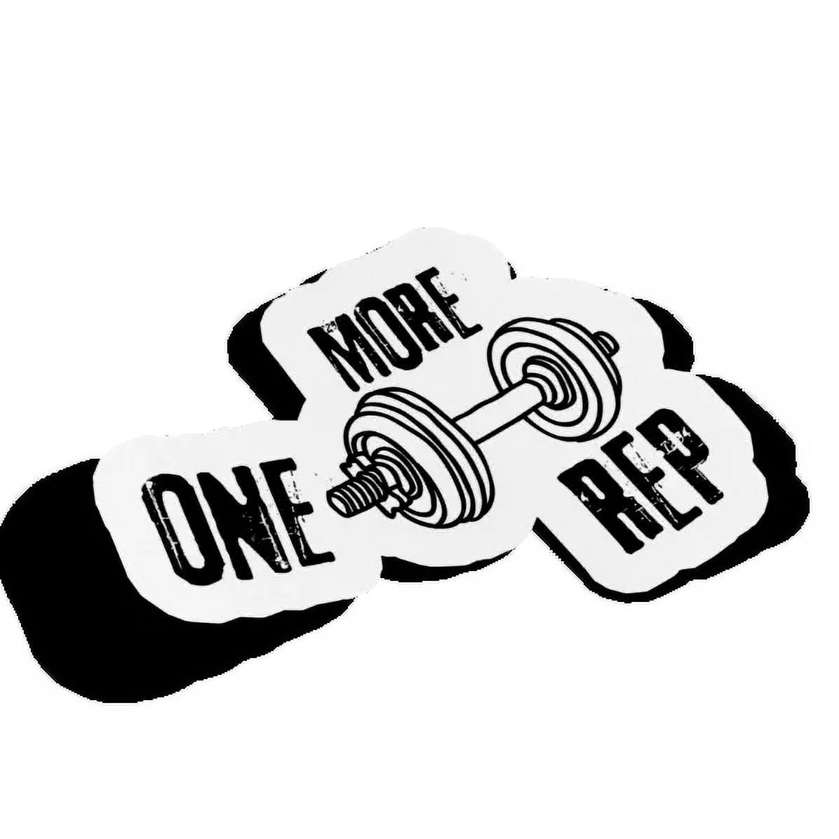 Kira .657 Sticker - One More Rep Gym Workout For Tumblers, Laptops ...