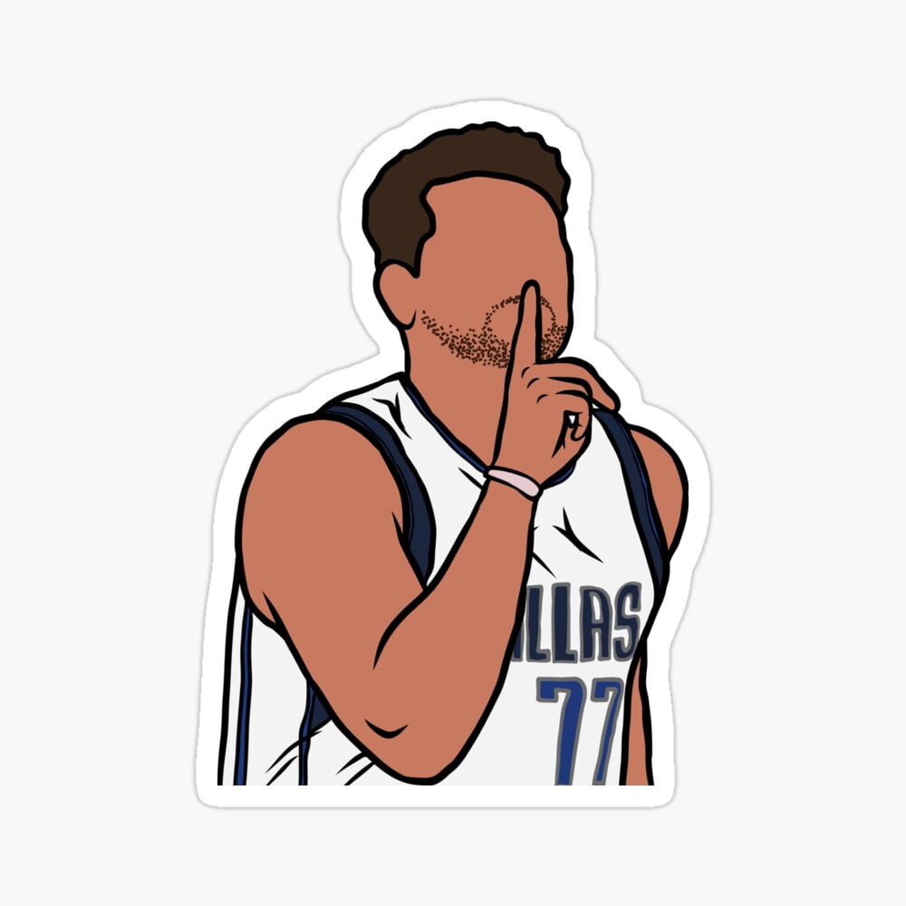 Kira .6578 Sticker - Luka Doncic "Shhh" Celebration - Hot Trending ...