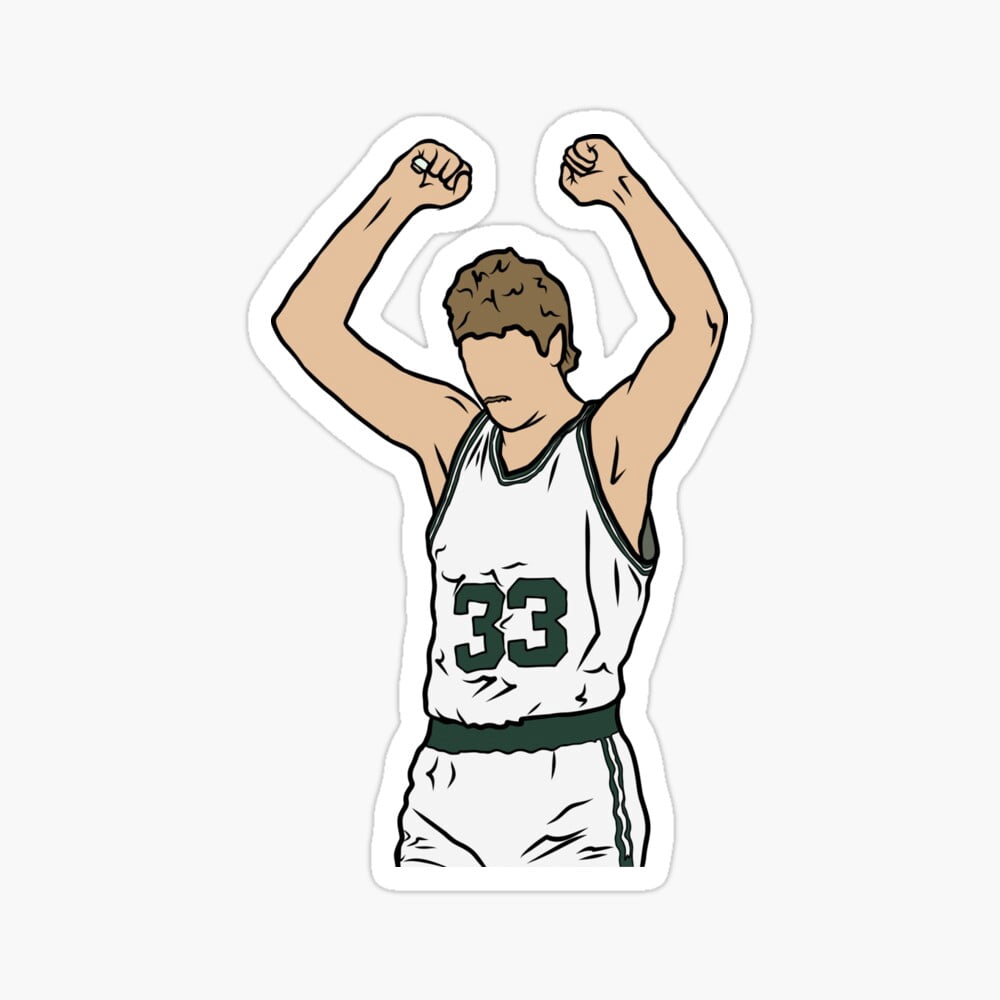 Kira .6608 Sticker - Larry Bird Celebration - Hot Trending Vinyl ...
