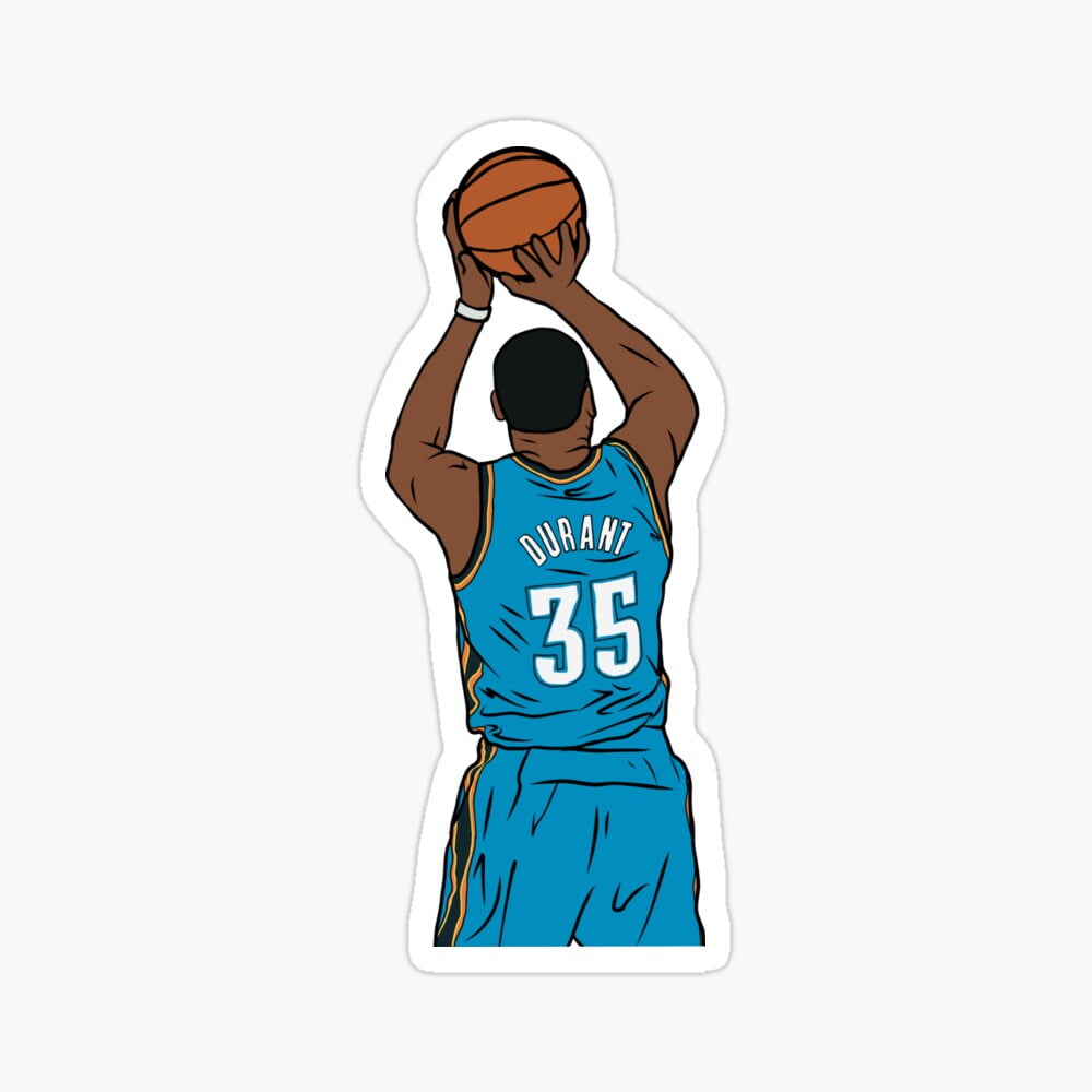 Kira .6804 Sticker - Kevin Durant Jumpshot - Hot Trending Vinyl Sticker ...