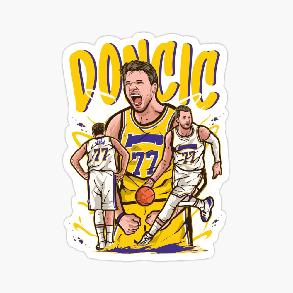 Kira .6817 Sticker - Luka Doncic Los Angeles - Hot Trending Vinyl ...