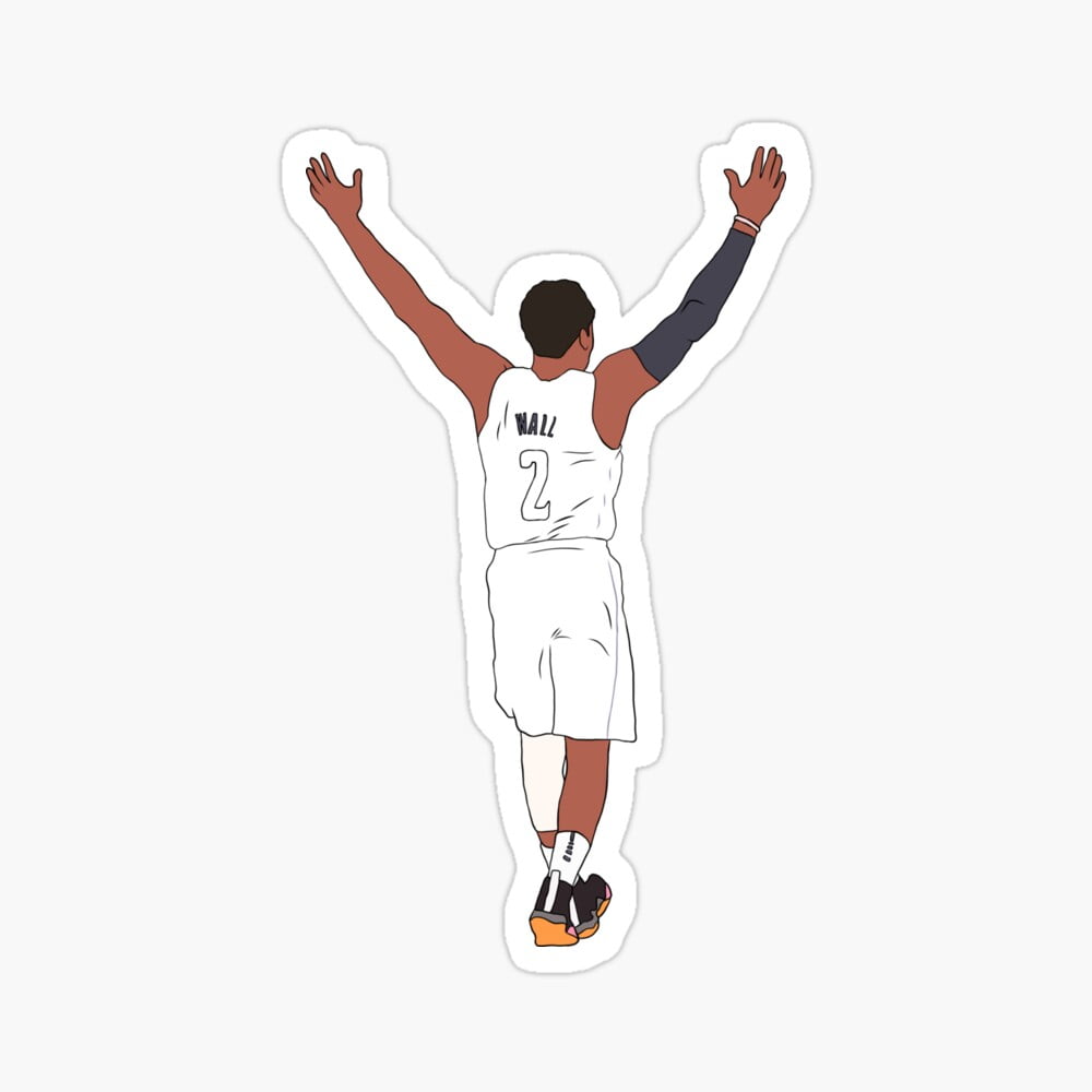 Kira .6897 Sticker - John Wall Embrace The Crowd - Hot Trending Vinyl ...