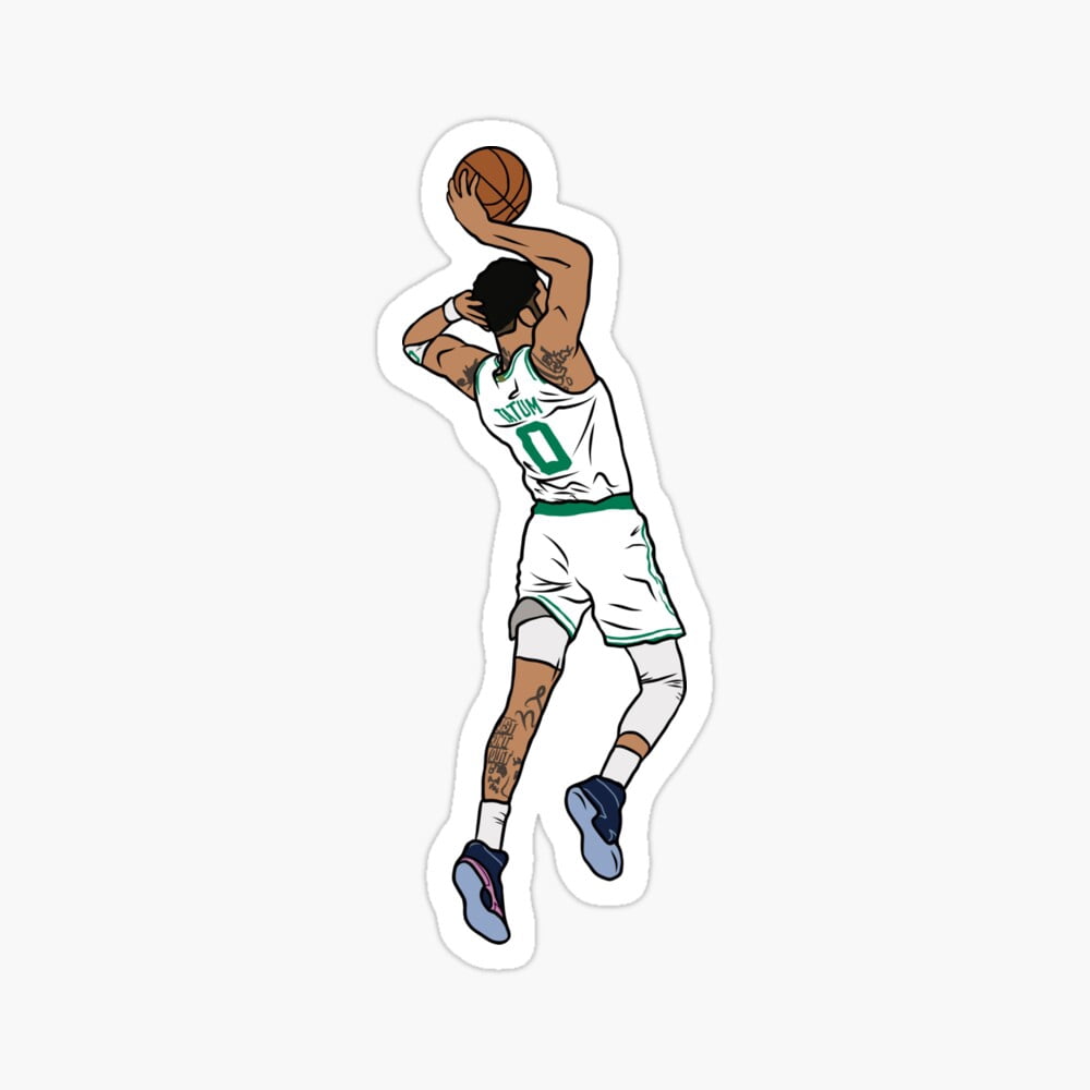 Kira .6928 Sticker - Jayson Tatum Mailman Dunk - Hot Trending Vinyl ...