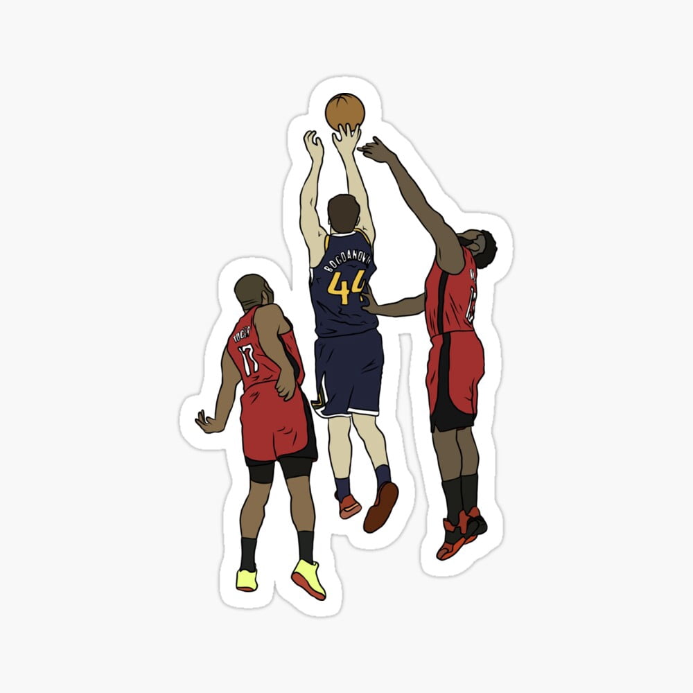 Kira .6932 Sticker - Bojan Bogdanovic Game Winner Vs. Houston - Hot ...