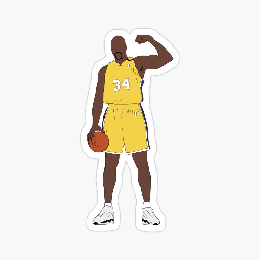 Kira .6944 Sticker - Shaquille O'Neal Flex - Hot Trending Vinyl Sticker ...