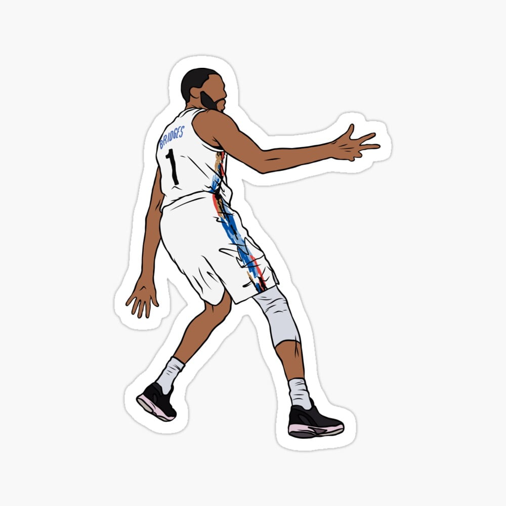 Kira .7026 Sticker - Mikal Bridges 3 Point Celebration (Brooklyn) - Hot ...