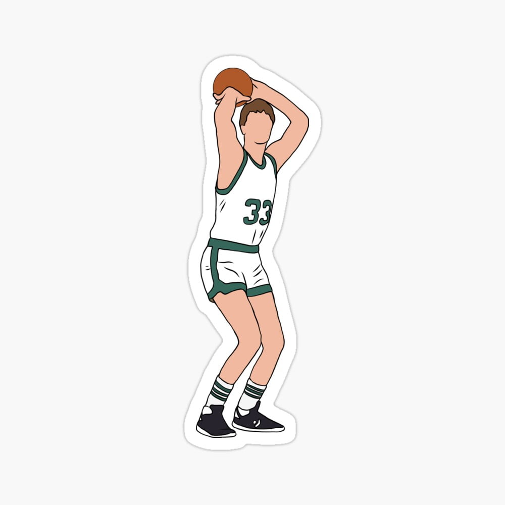 Kira .7128 Sticker - Larry Bird Jumpshot - Hot Trending Vinyl Sticker ...