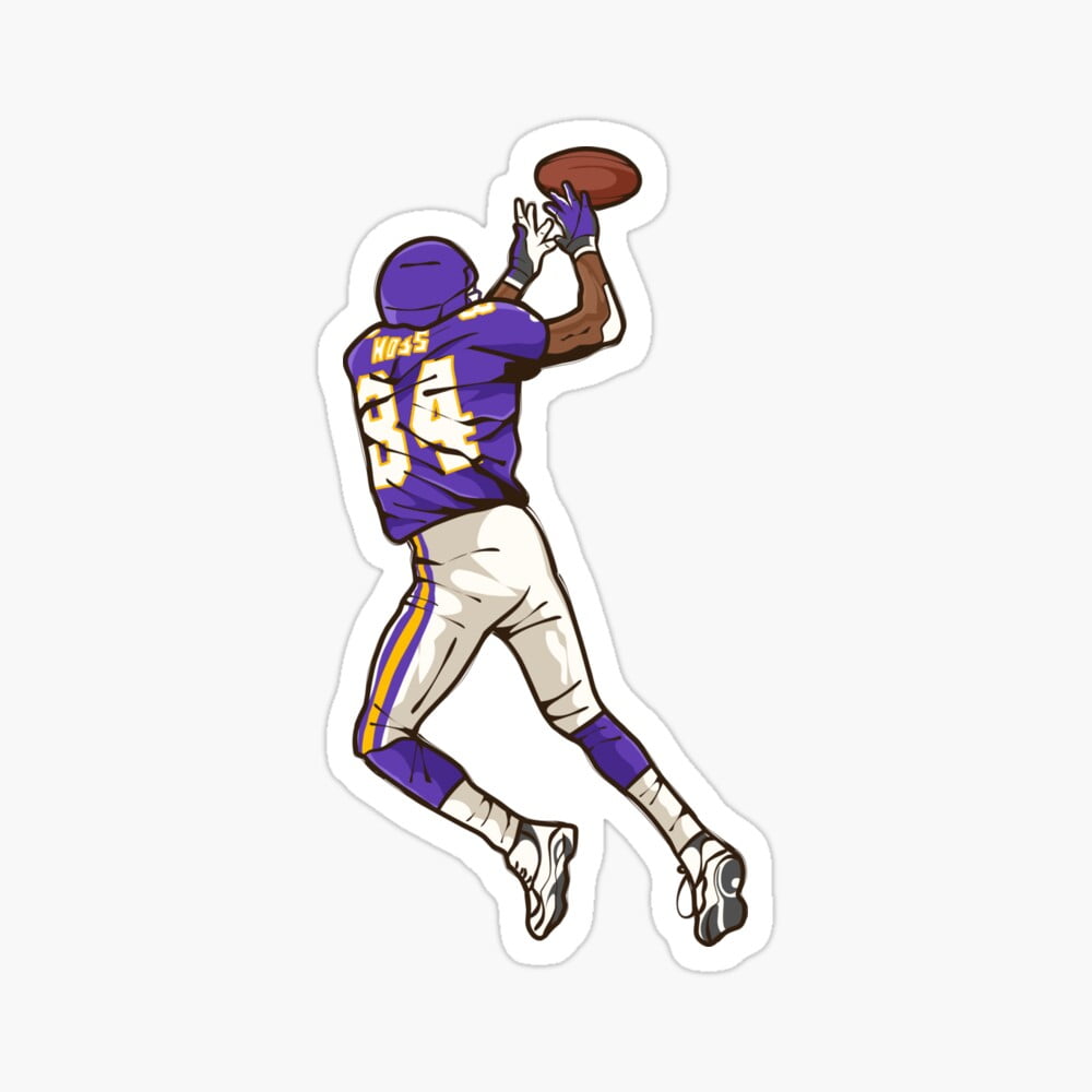 Kira .7156 Sticker - Randy Moss Catch - Hot Trending Vinyl Sticker ...