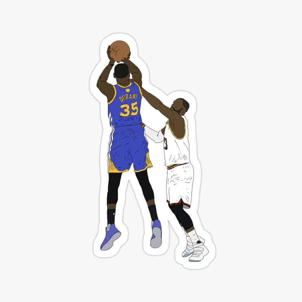 Kira .7206 Sticker - Kevin Durant Clutch Shot Over James - Hot Trending ...