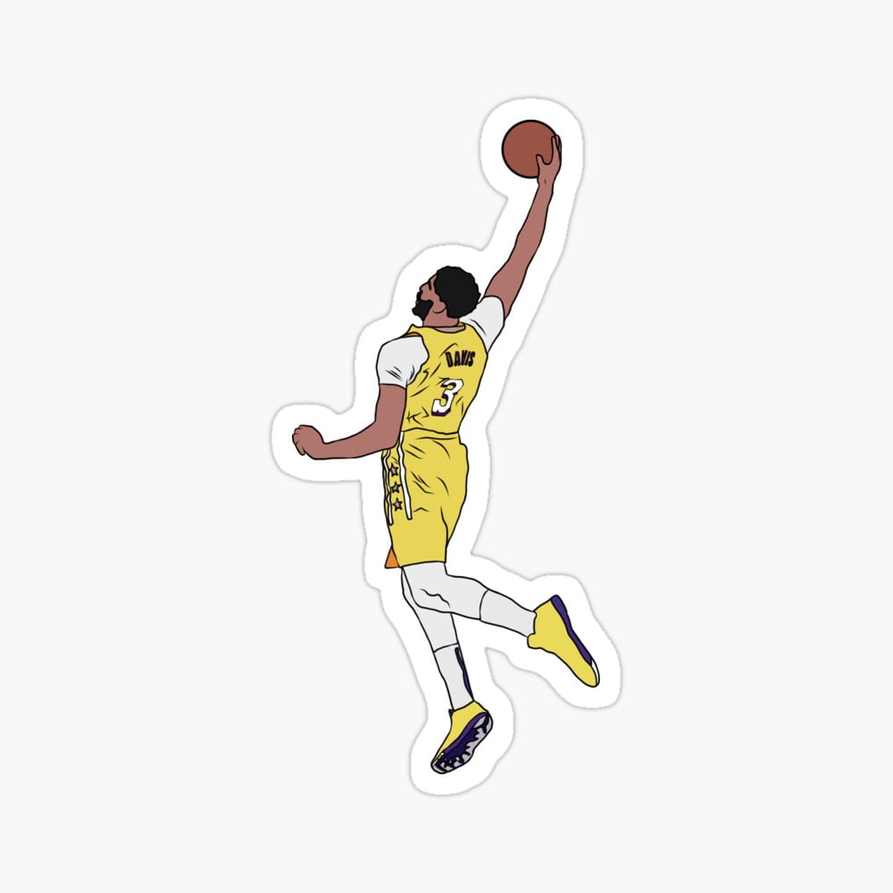 Kira .7219 Sticker - Anthony Davis Dunk - Hot Trending Vinyl Sticker ...