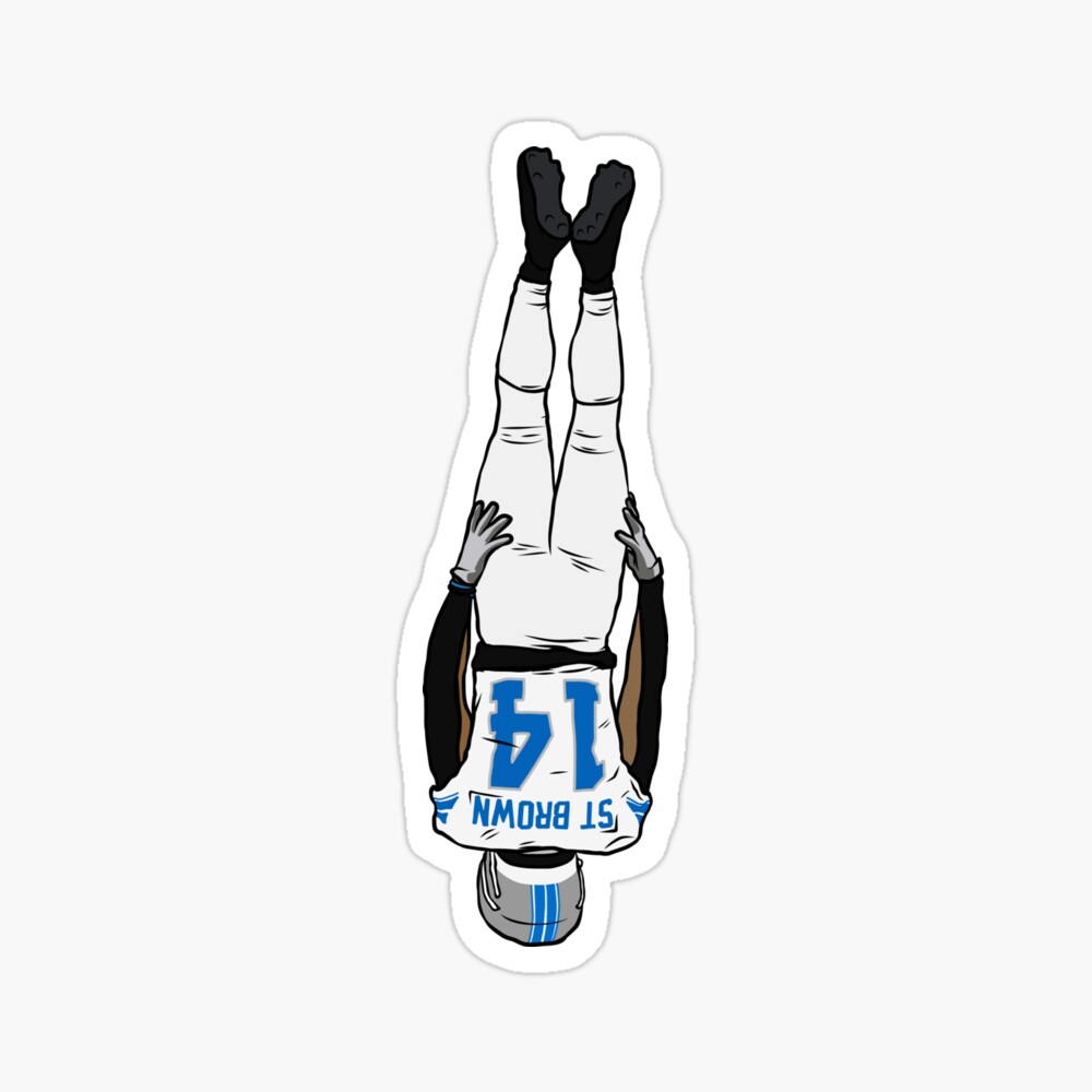 Kira .7223 Sticker - Amon Ra St. Brown Upside Down Celebration - Hot ...