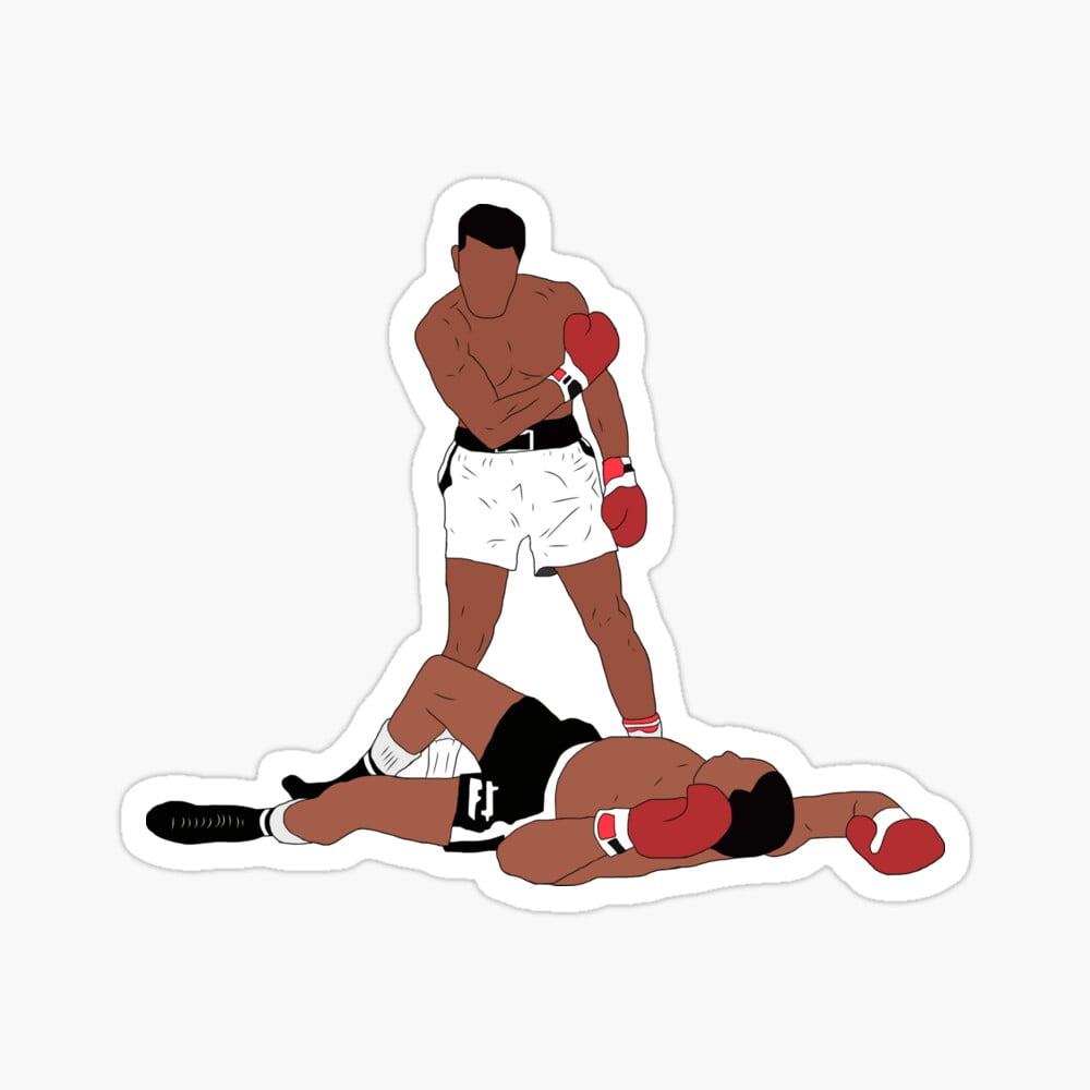 Kira .7240 Sticker - Muhammad Ali Iconic Pose - Hot Trending Vinyl ...