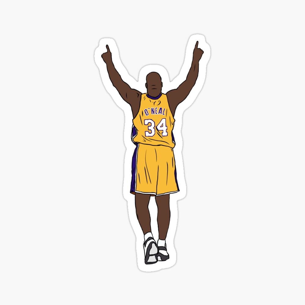 Kira .7245 Sticker - Shaquille O'Neal Pointing Up - Hot Trending Vinyl ...