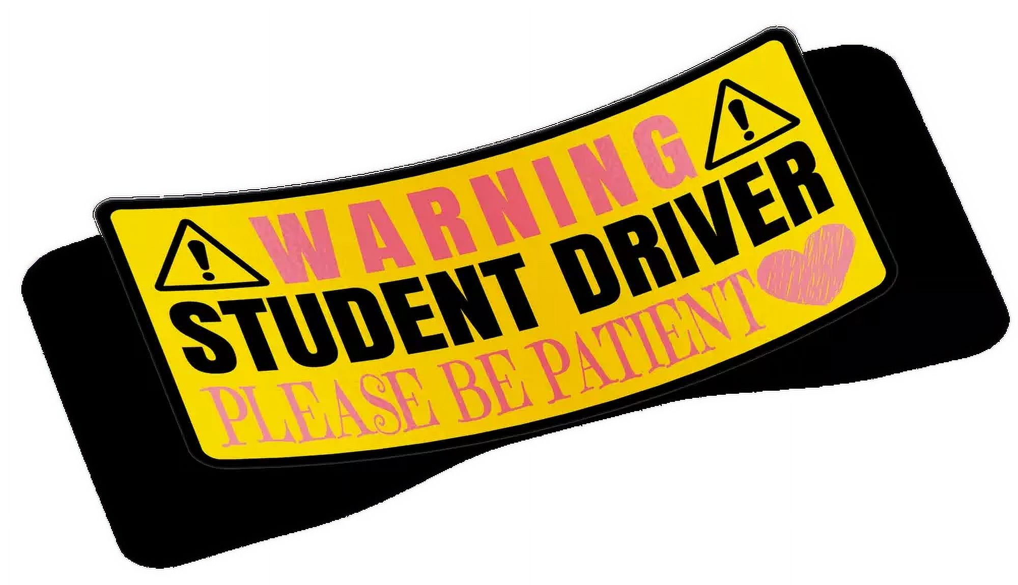 Kira .731 Sticker - Student Driver Please Be Patient Bumper For Women ...