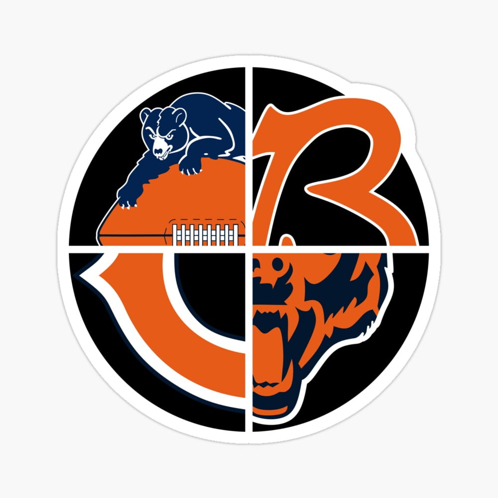Kira .7377 Sticker - Chicago Football Quad - Hot Trending Vinyl Sticker ...
