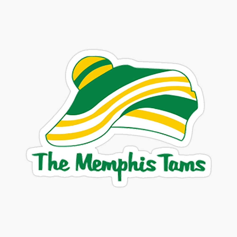 Kira .7390 Sticker - Memphis Tams Vintage Basketball Logo Aba - Hot ...