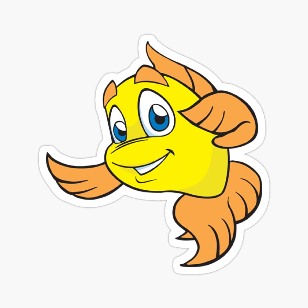 Kira .7407 Sticker - Freddi Fish (Humongous Entertainment Game) - Hot ...
