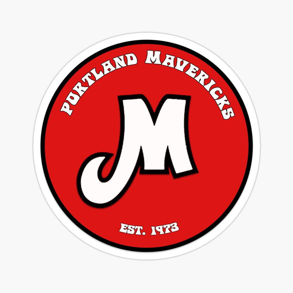 Kira .7414 Sticker - Portland Mavericks Vintage Minor League Baseball ...