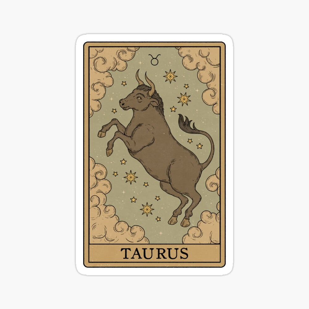 Kira .7627 Sticker - Taurus Card - Hot Trending Vinyl Sticker - Walmart.com