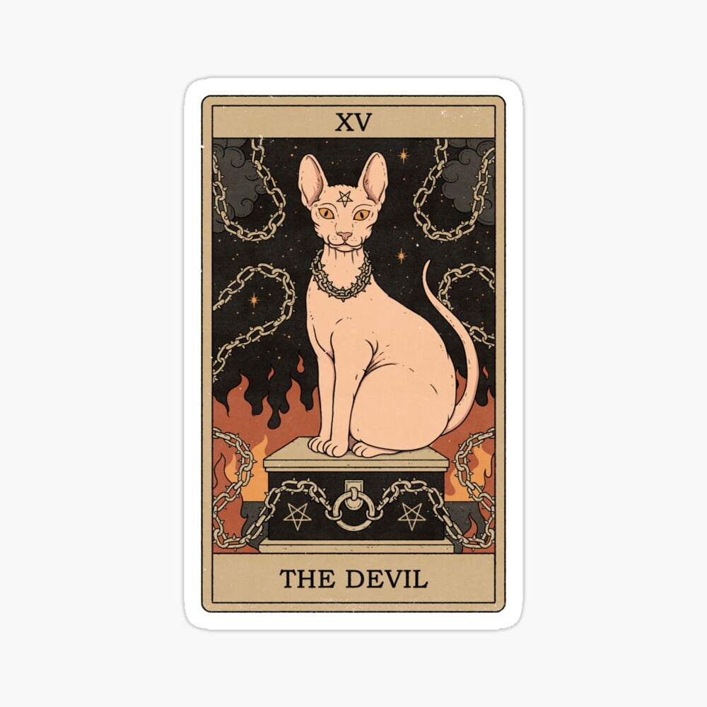 Kira .7744 Sticker - The Devil - Hot Trending Vinyl Sticker - Walmart.com
