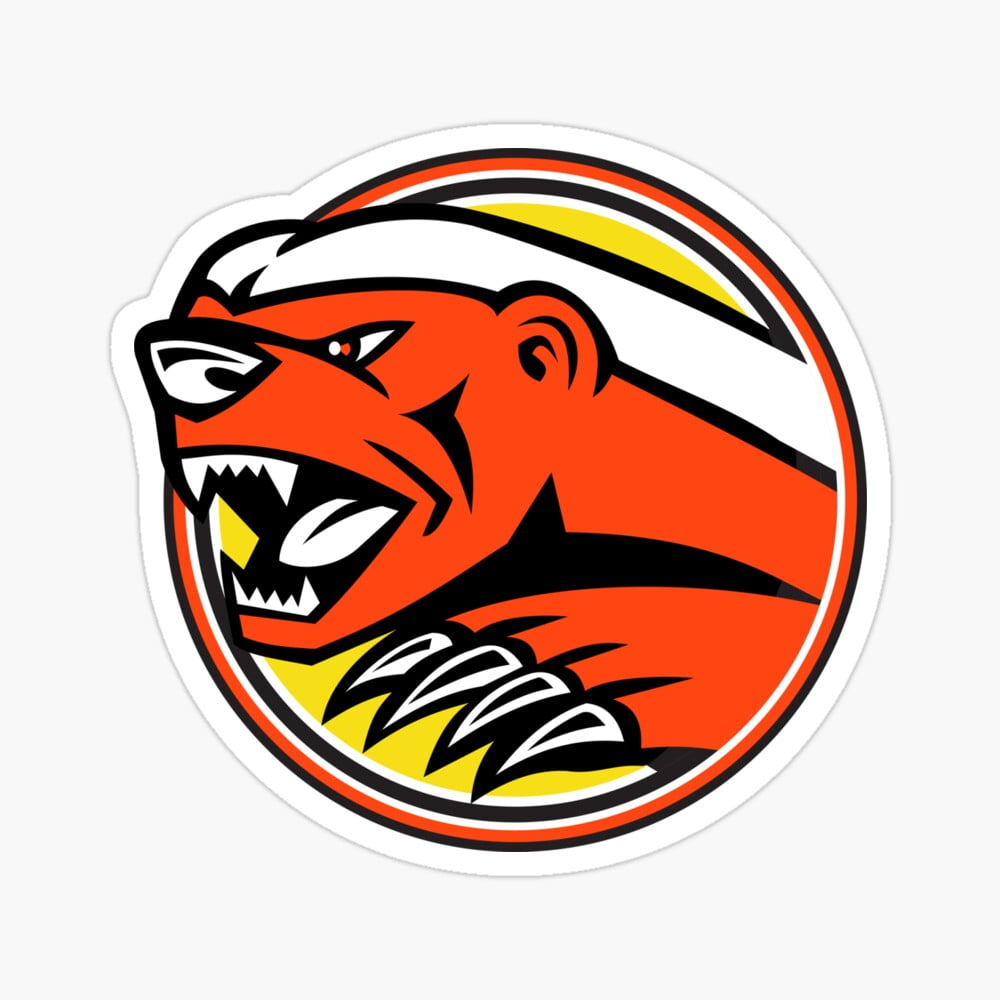 Kira .8171 Sticker - Angry Honey Badger Mascot - Hot Trending Vinyl ...