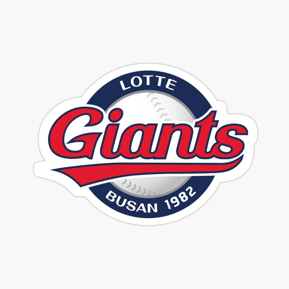 Kira .8301 Sticker - Kbo Lotte Giants Busan Logo Emblem - Korea ...