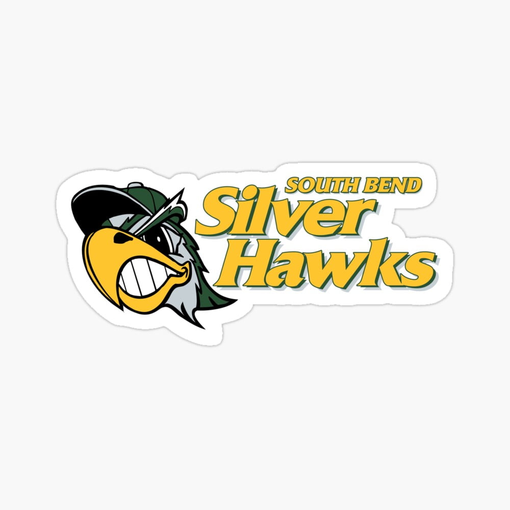 Kira .8375 Sticker - South Bend Silver Hawks Baseball - Hot Trending ...