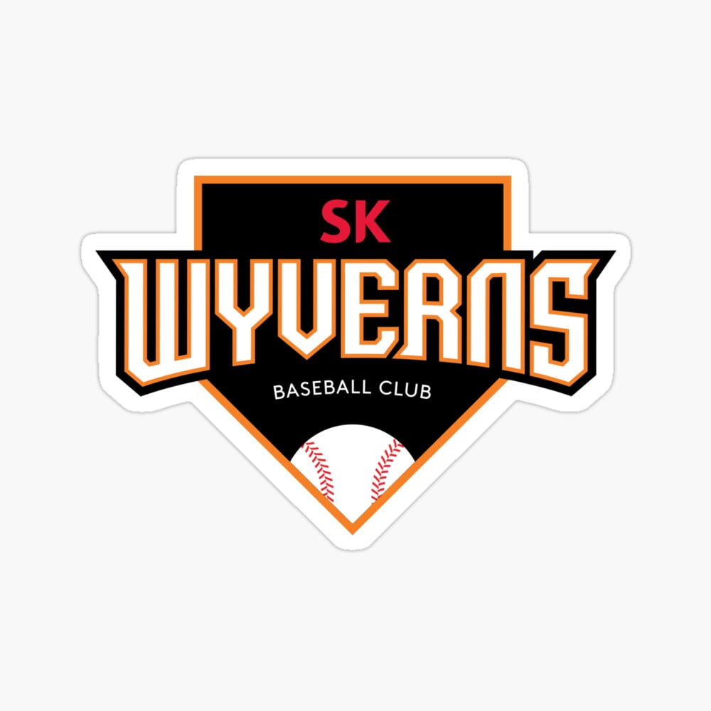 Kira .8589 Sticker - Kbo Sk Wyverns Logo Emblem - Korea Baseball Merch Hat Snapback Caps Mug Cup ...