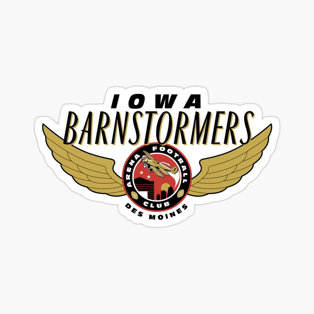 Kira .8674 Sticker - Iowa Barnstormers - Hot Trending Vinyl Sticker ...