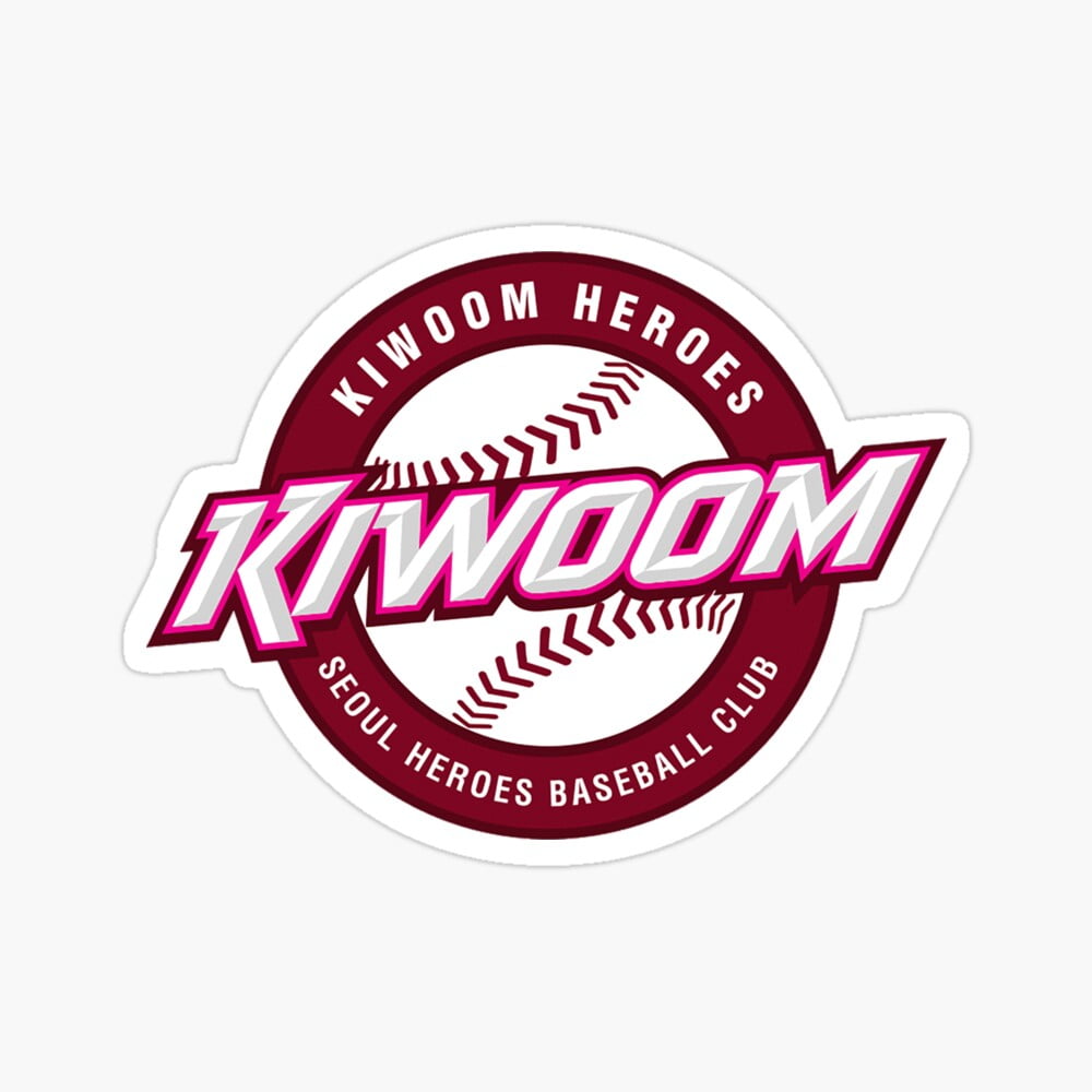 Kira .8692 Sticker - Kiwoom Heroes Kbo Logo - Hot Trending Vinyl Sticker - Walmart.com